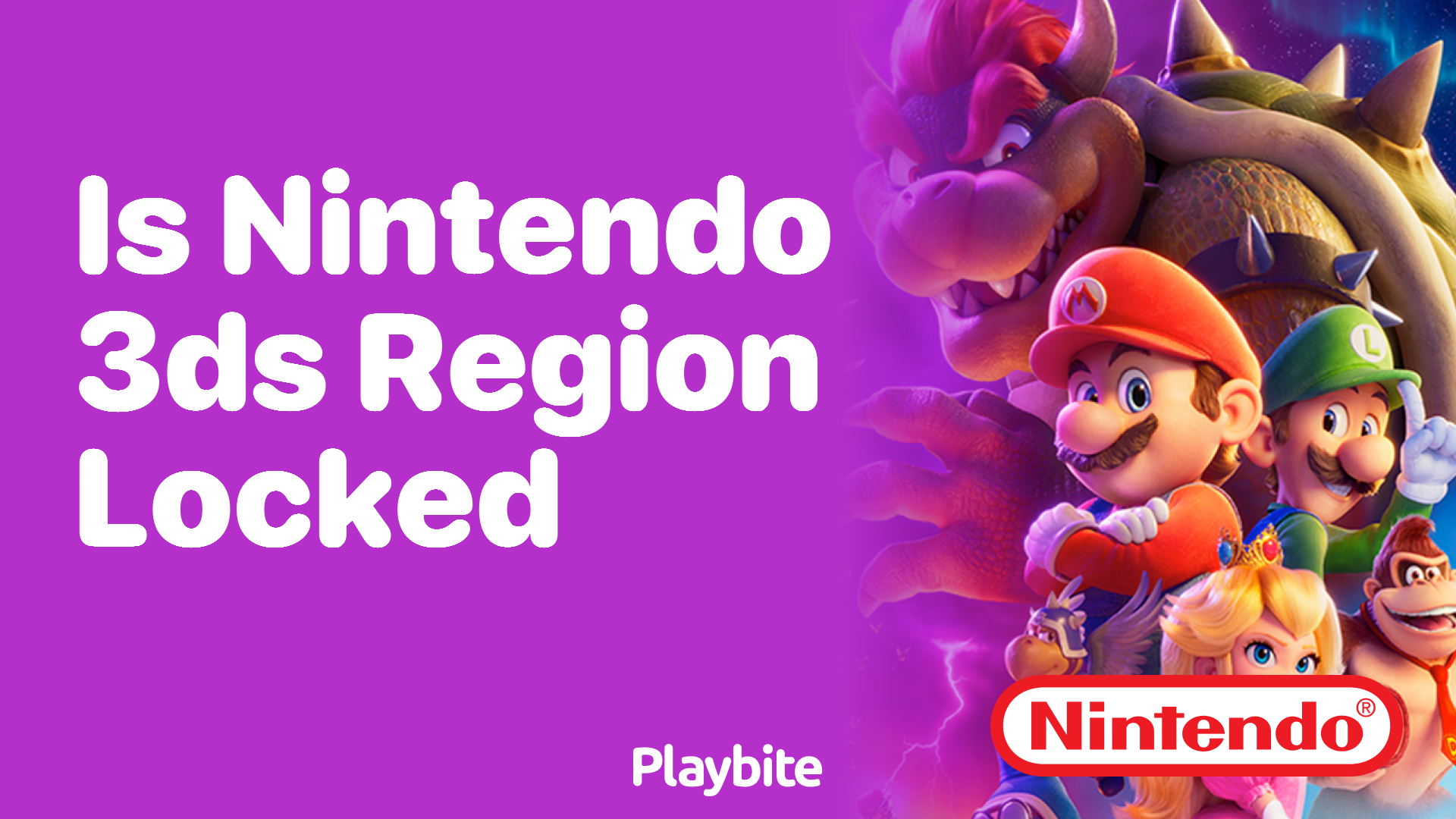 Is the Nintendo 3DS Region Locked? Find Out Here! - Playbite