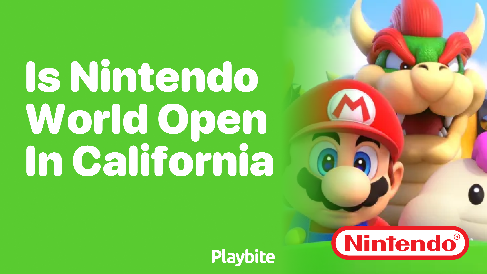 Is Nintendo World Open in California? - Playbite