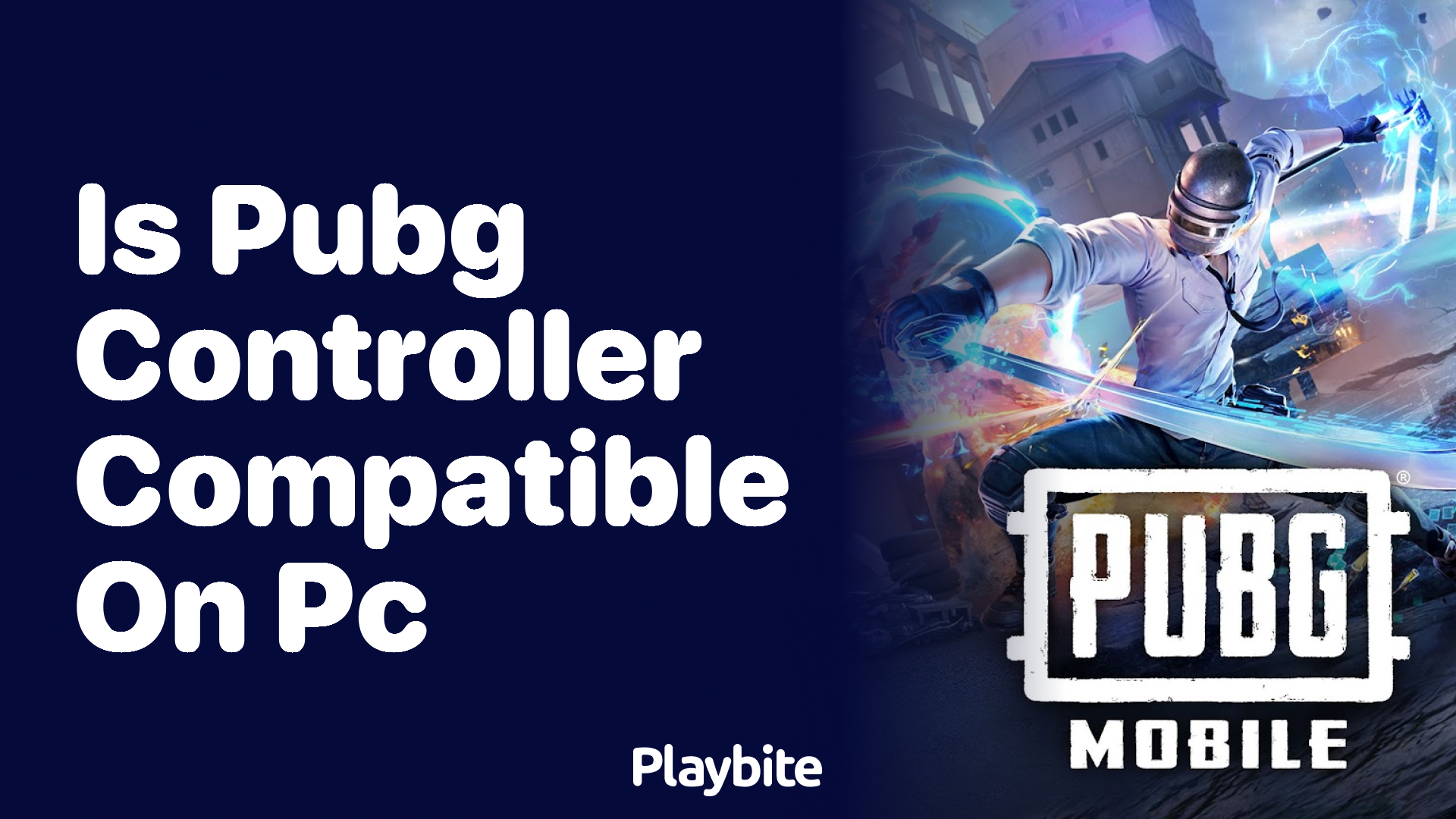 Is PUBG Controller Compatible on PC? - Playbite
