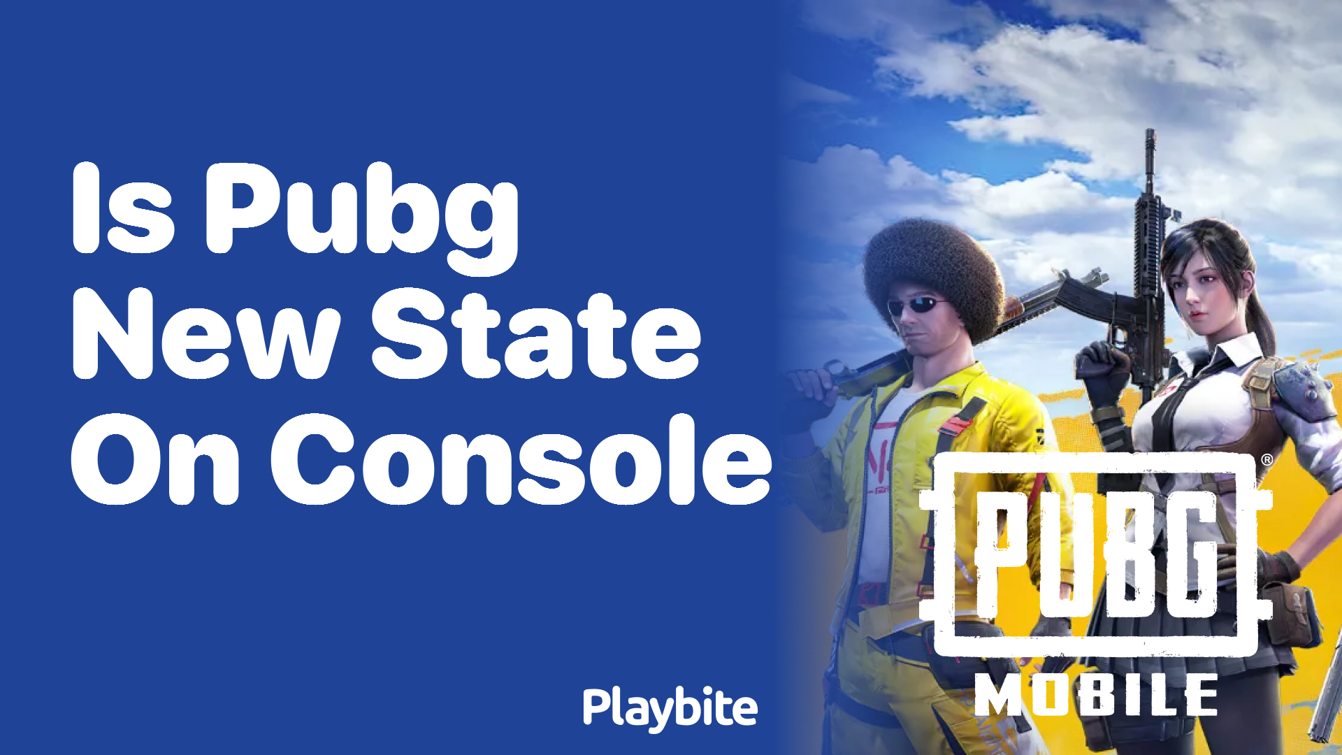 Is PUBG: New State Available on Console? - Playbite