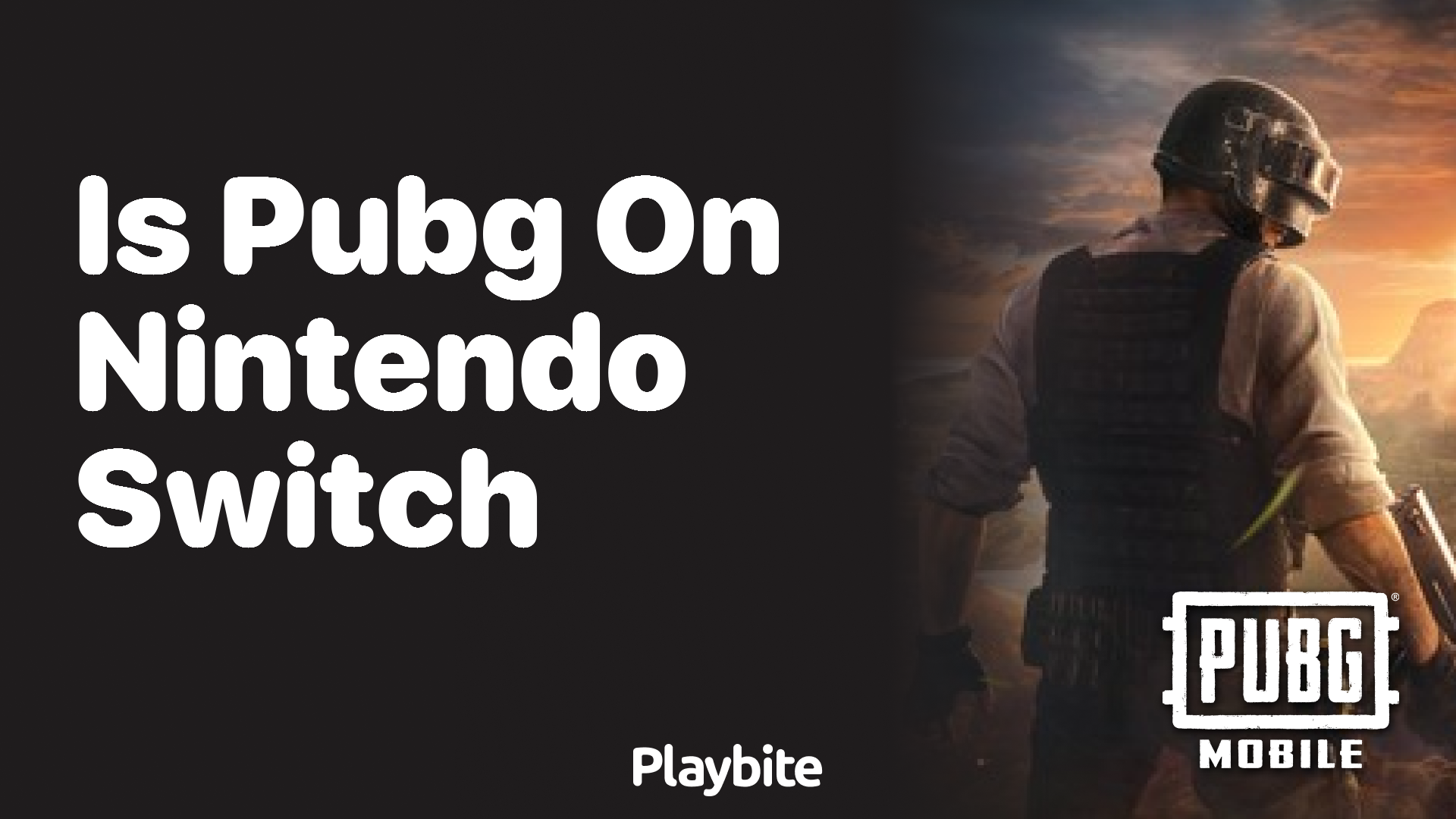 Is PUBG Available on Nintendo Switch? - Playbite