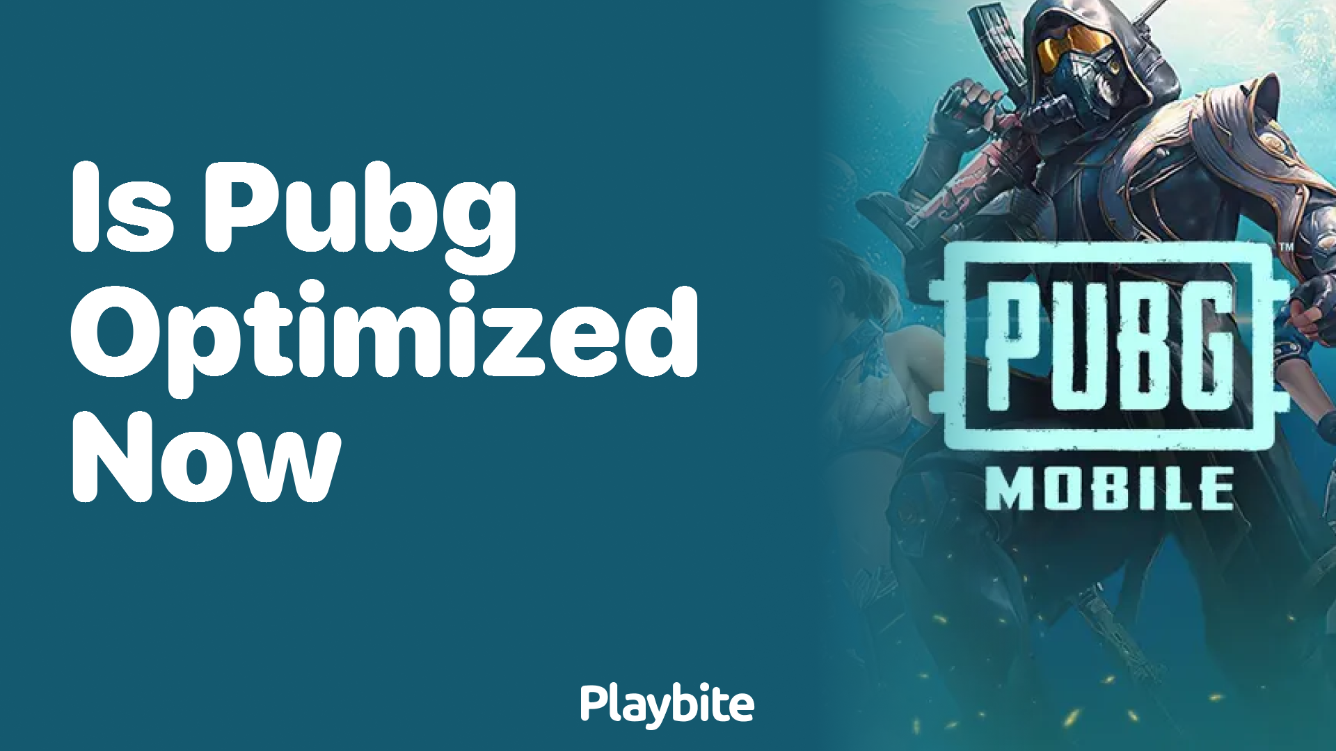 Is PUBG Mobile Optimized Now? Find Out Here! - Playbite