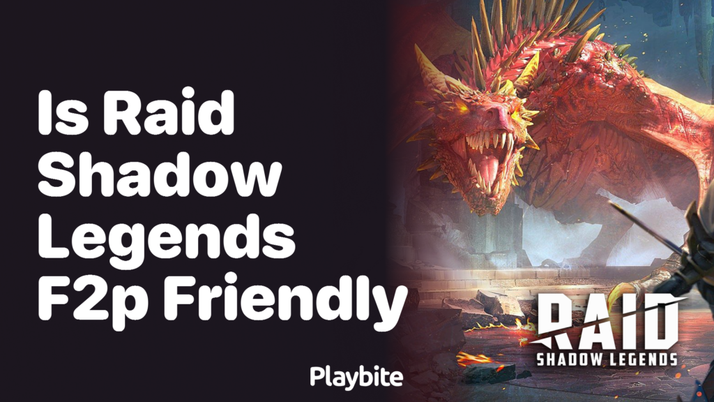 Is Raid Shadow Legends F2P Friendly? Find Out Here! - Playbite