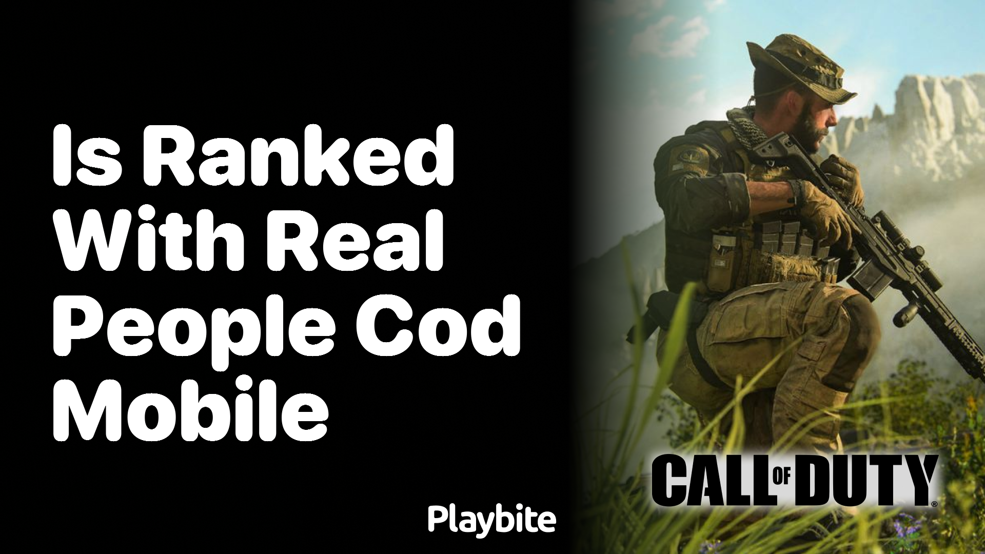 Is Ranked with Real People in COD Mobile? - Playbite