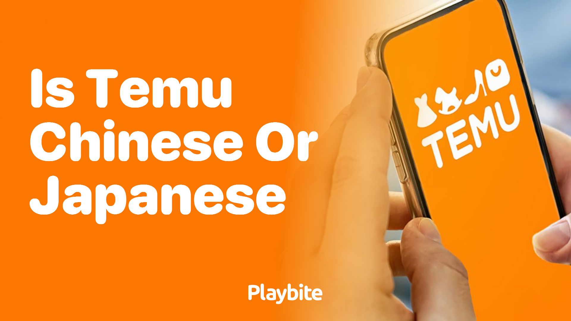 Is Temu Chinese or Japanese? - Playbite