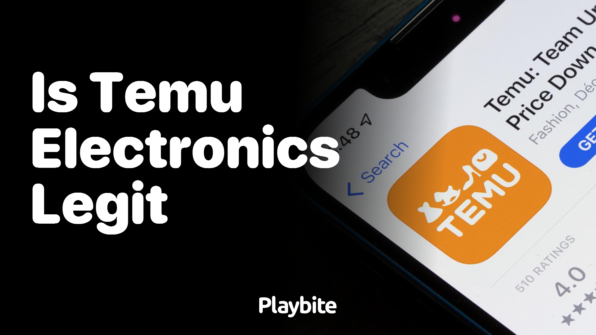 Is Temu Electronics Legit? Find Out Here! - Playbite
