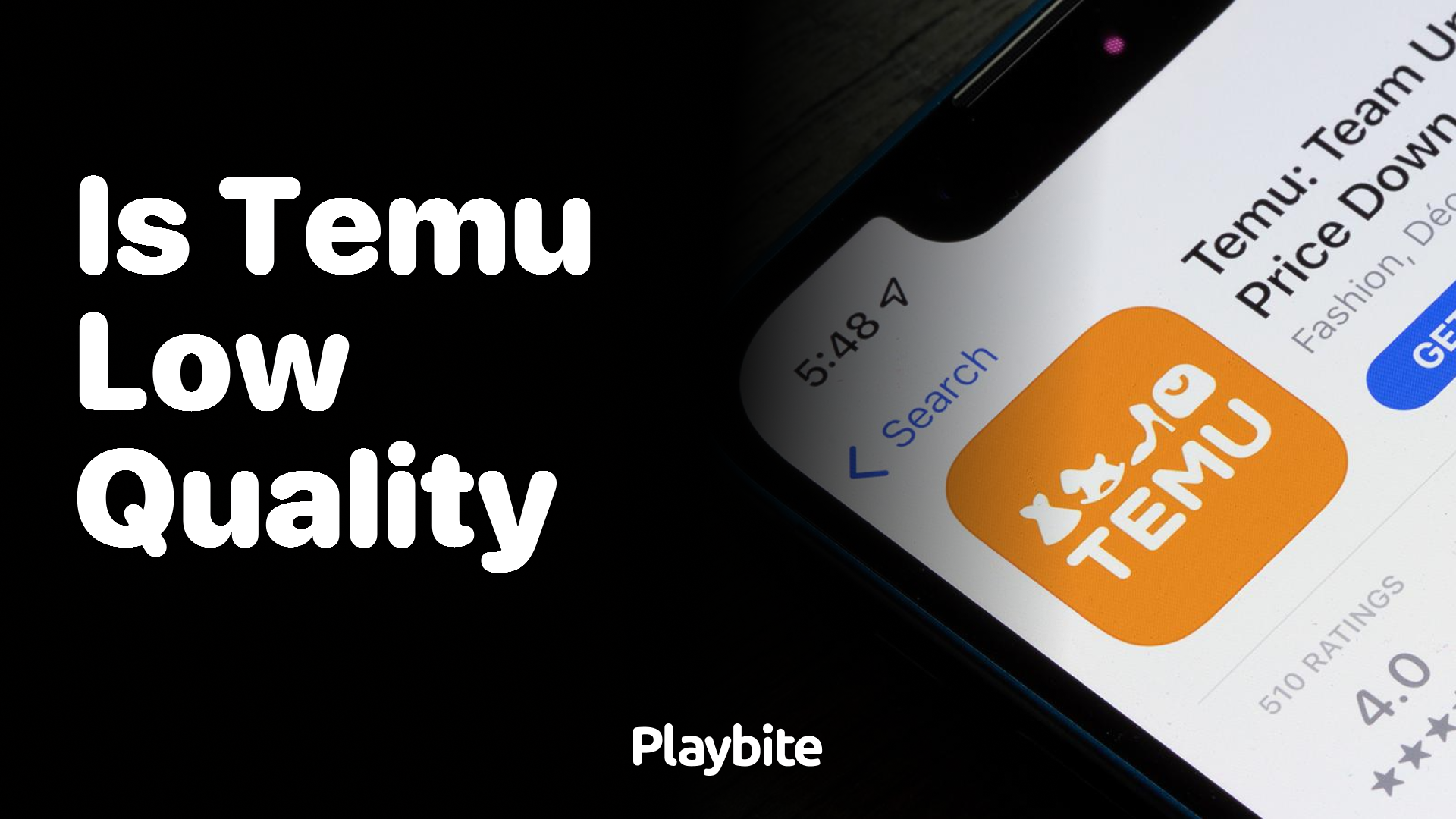 Is Temu Low Quality? Unwrapping the Facts About Temu Products - Playbite