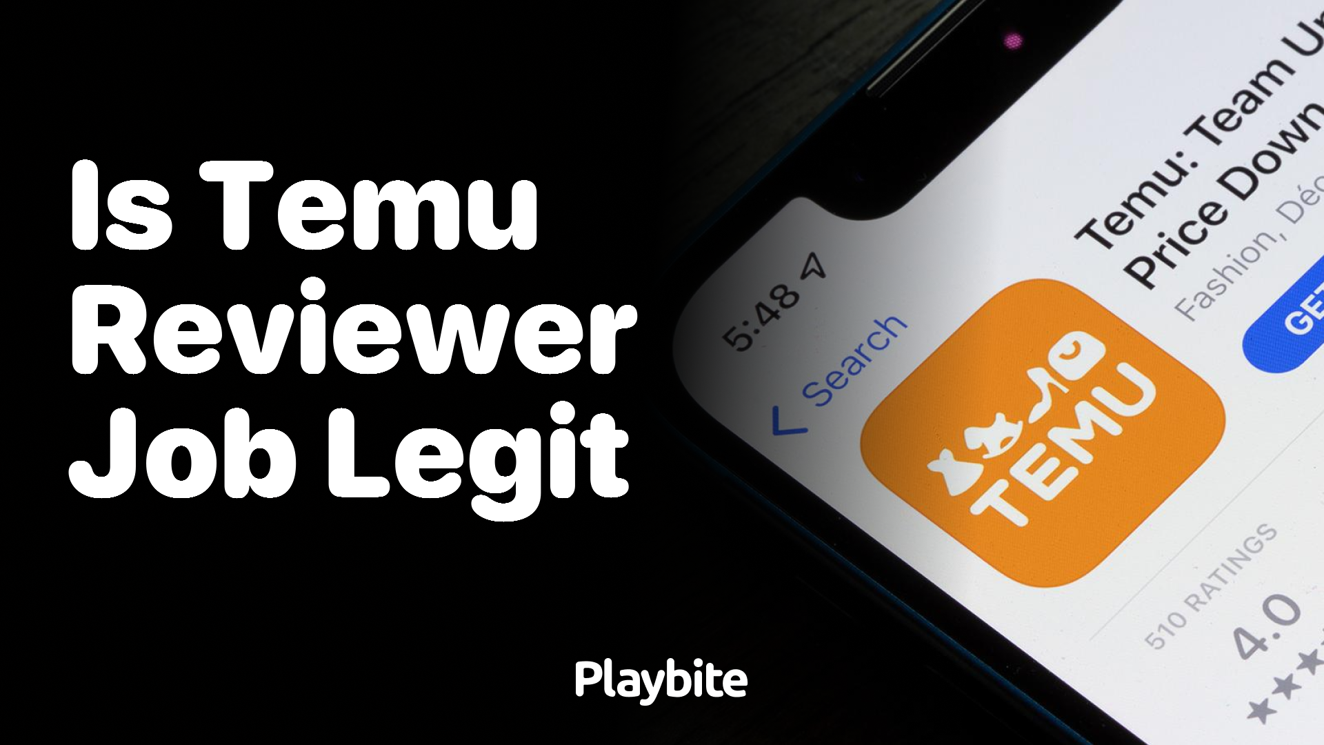 Is the Temu Reviewer Job Legit? Unpacking the Truth - Playbite