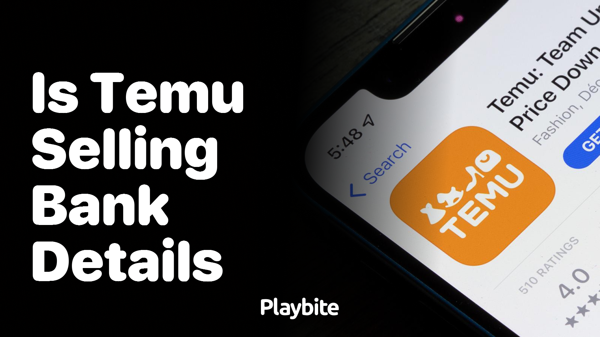 Is Temu Selling Bank Details? Let's Unpack the Truth - Playbite