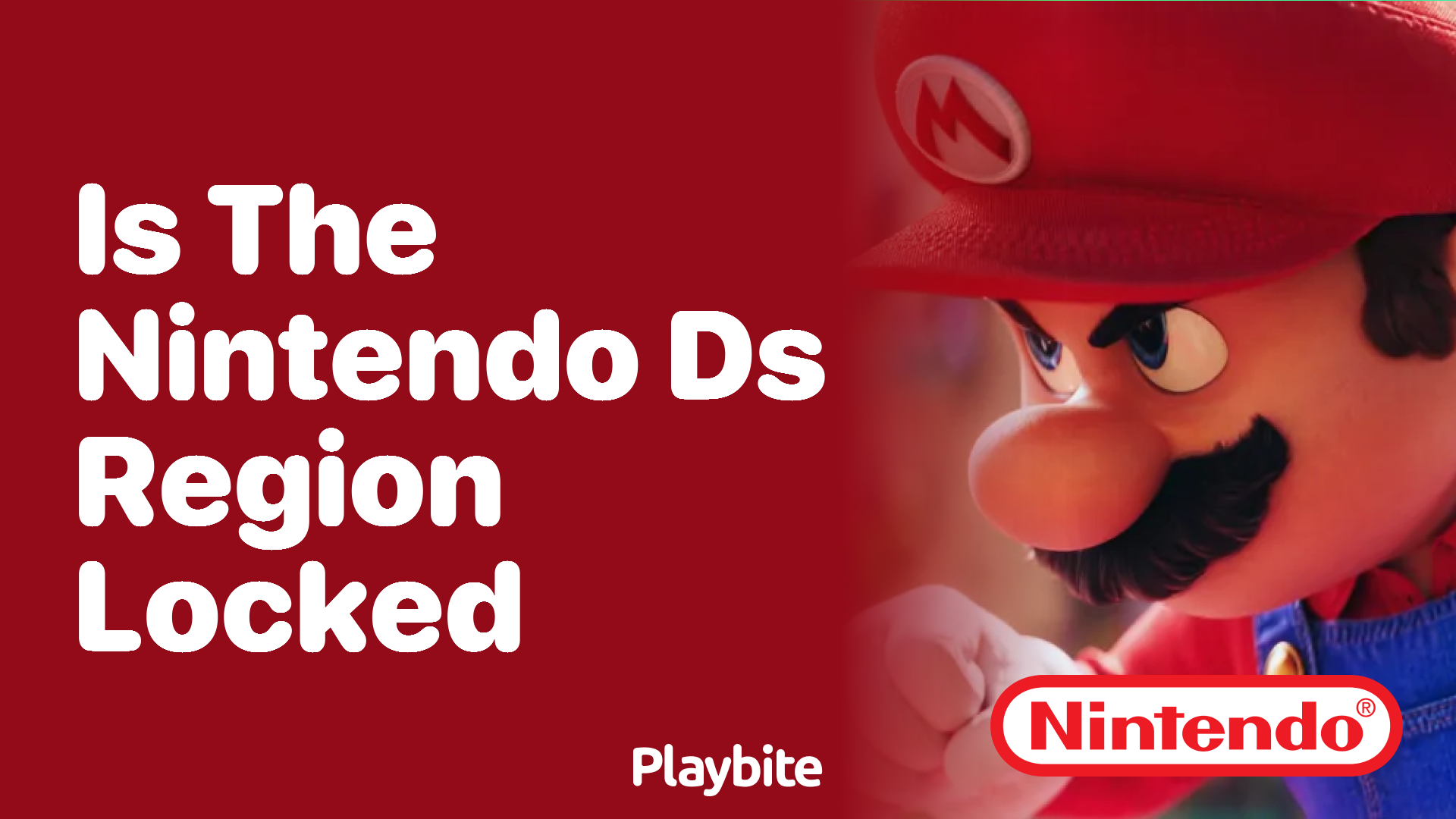 Is the Nintendo DS Region Locked? Let's Find Out! - Playbite