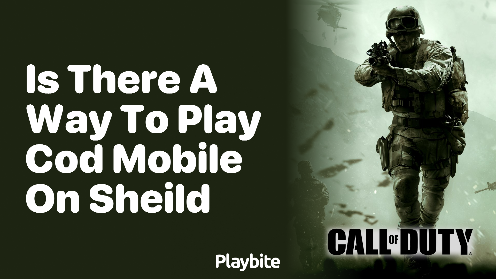 Is There a Way to Play COD Mobile on Shield? - Playbite