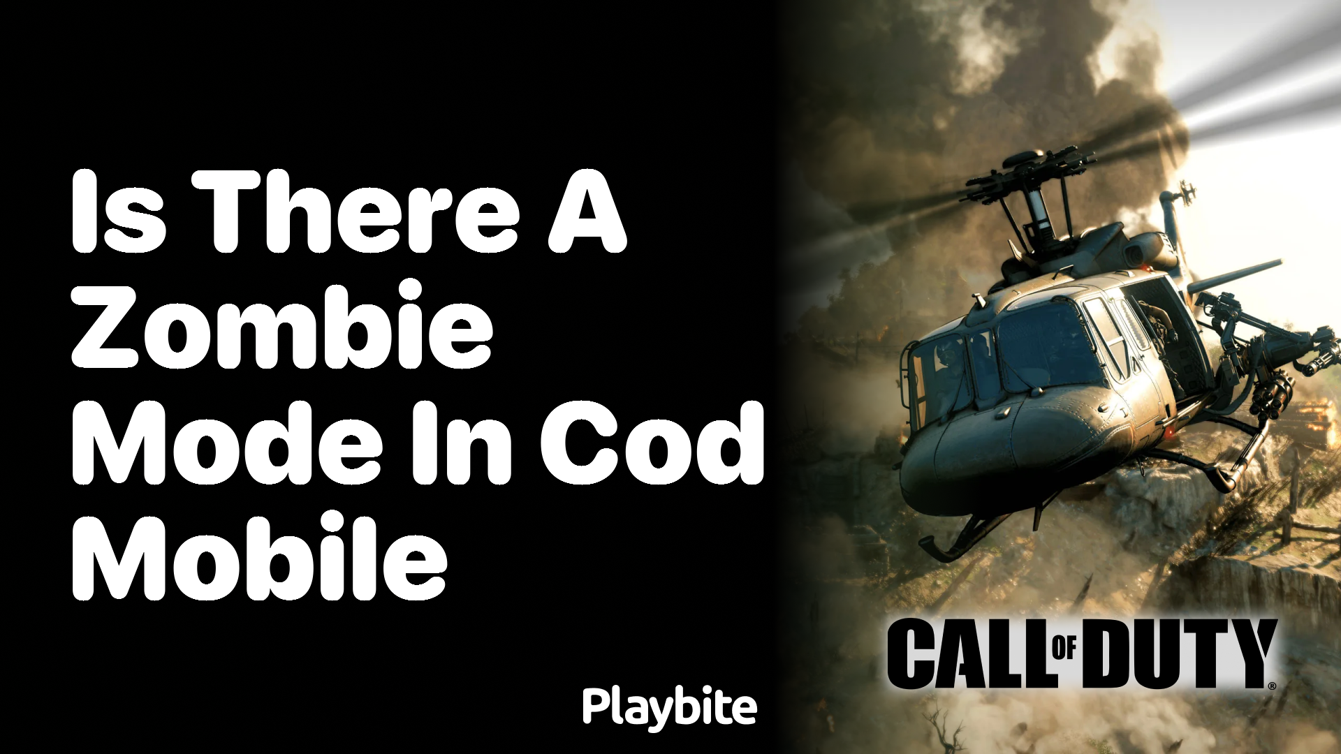 Is There a Zombie Mode in COD Mobile? - Playbite