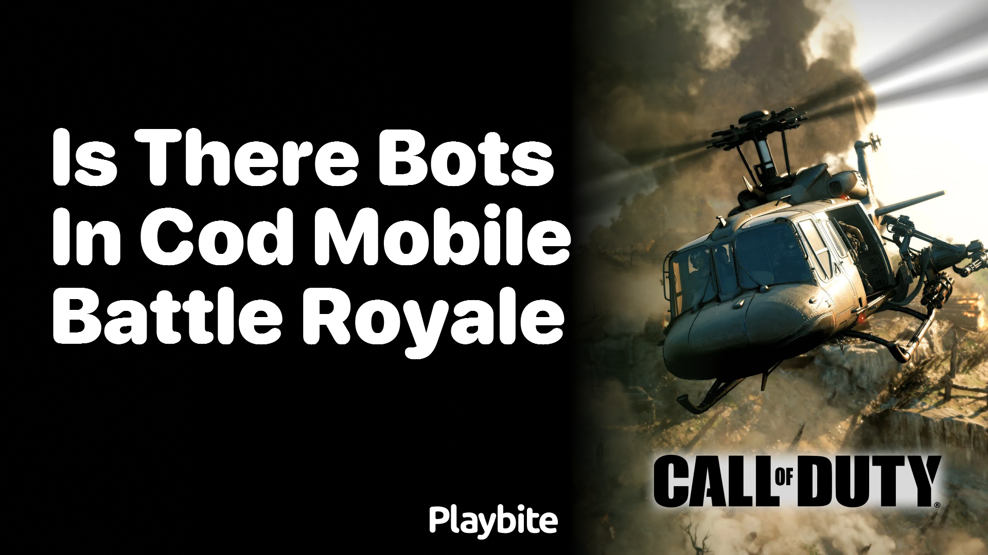 Is There Bots in COD Mobile Battle Royale? - Playbite