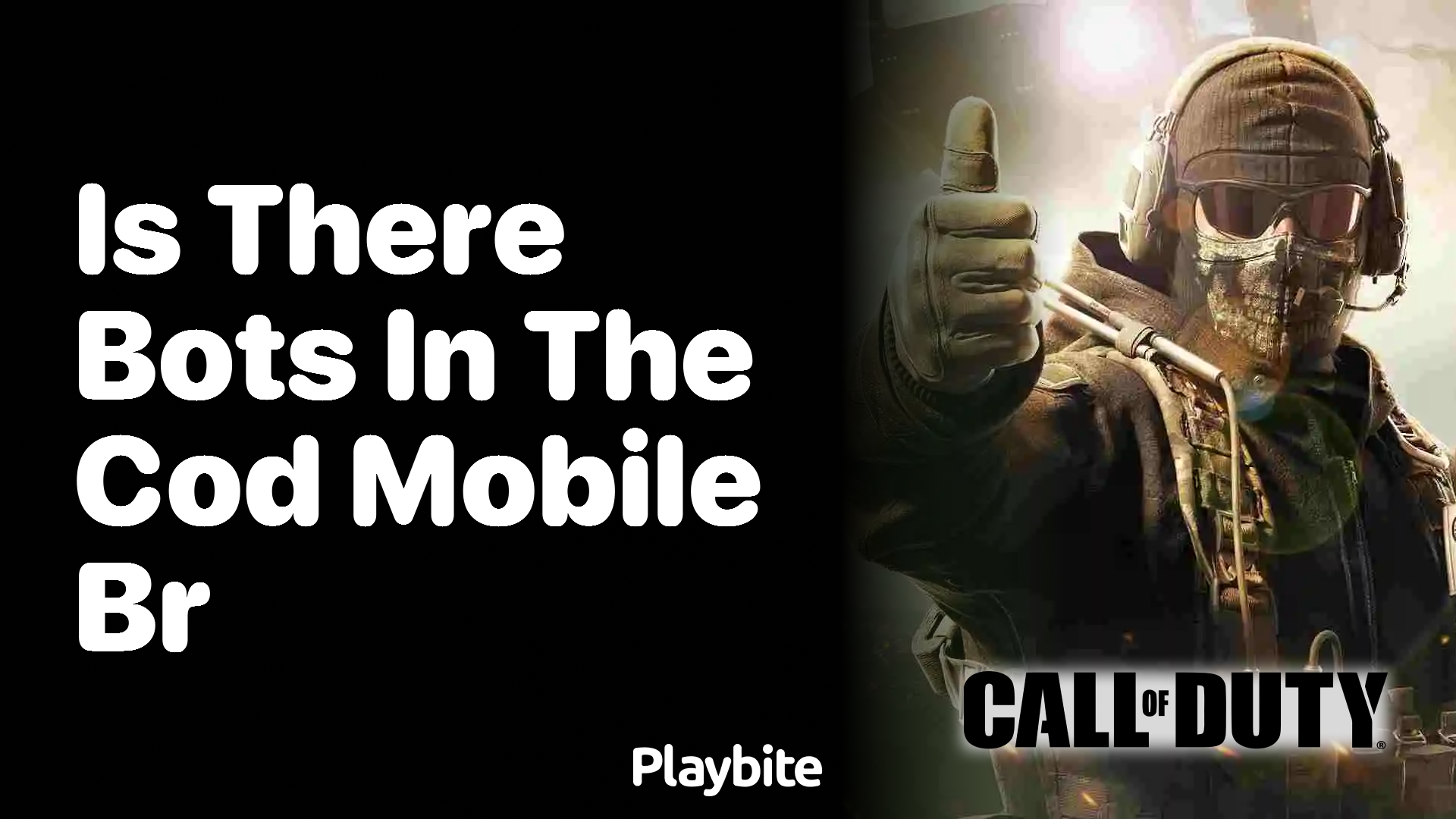 Is There Bots in COD Mobile Battle Royale? - Playbite