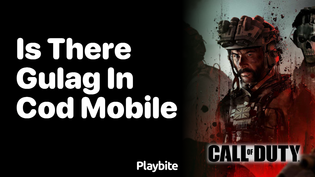 Is There a Gulag in COD Mobile? - Playbite
