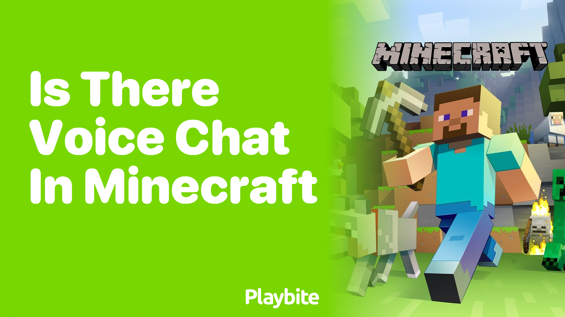 Is There Voice Chat in Minecraft? - Playbite