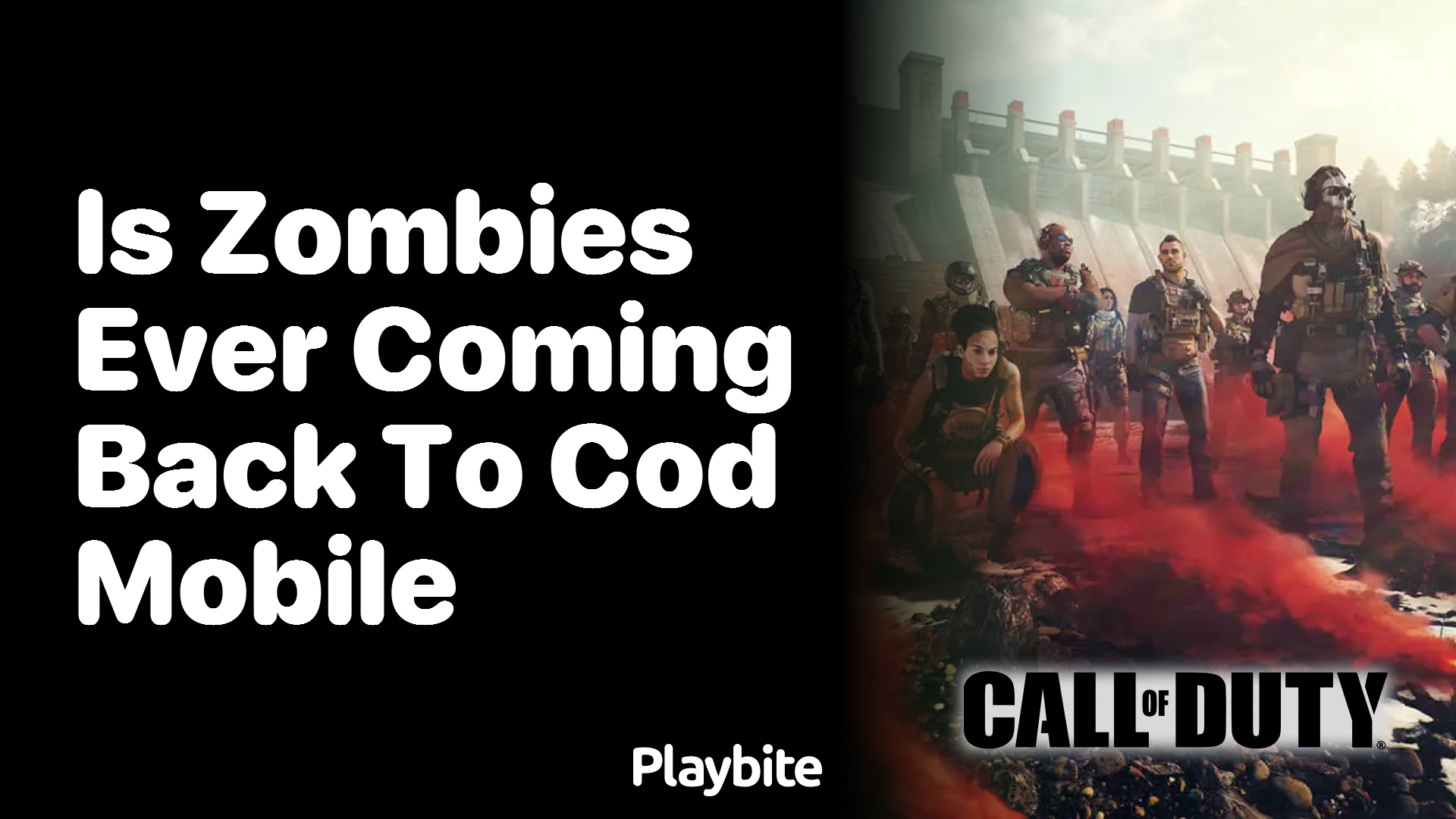 Is Zombies Ever Coming Back to COD Mobile? - Playbite