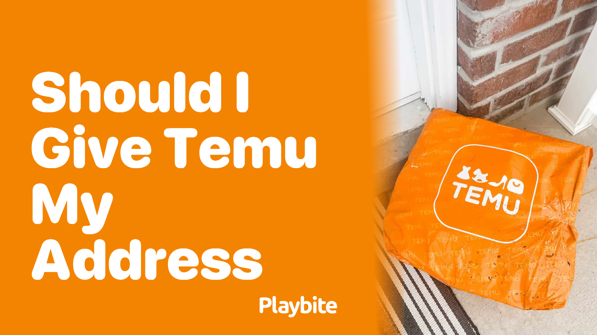 Should I Give Temu My Address? What You Need to Know - Playbite