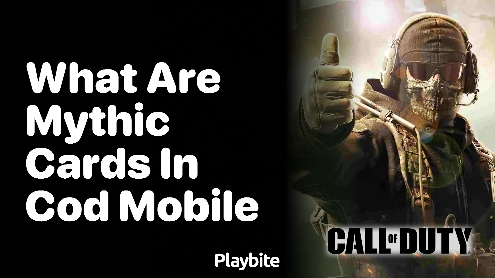 What Are Mythic Cards in COD Mobile? - Playbite