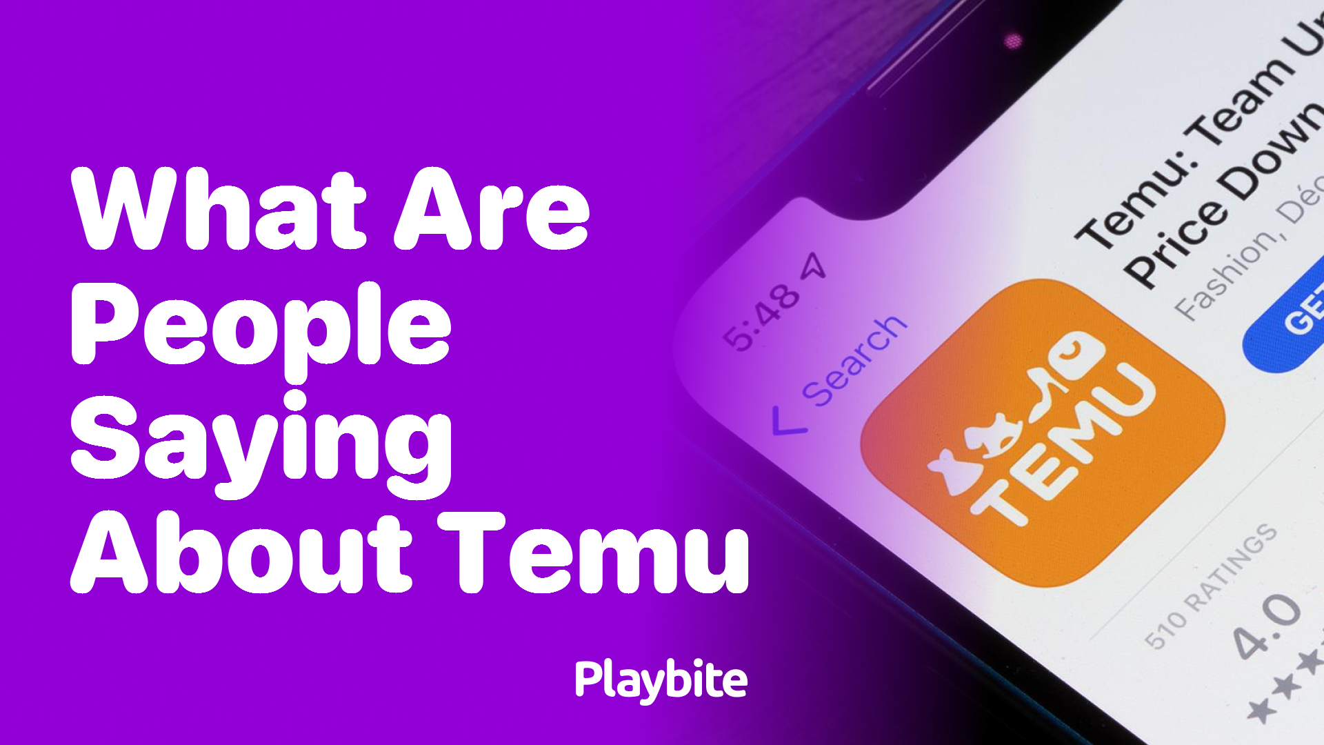 What Are People Saying About Temu? - Playbite