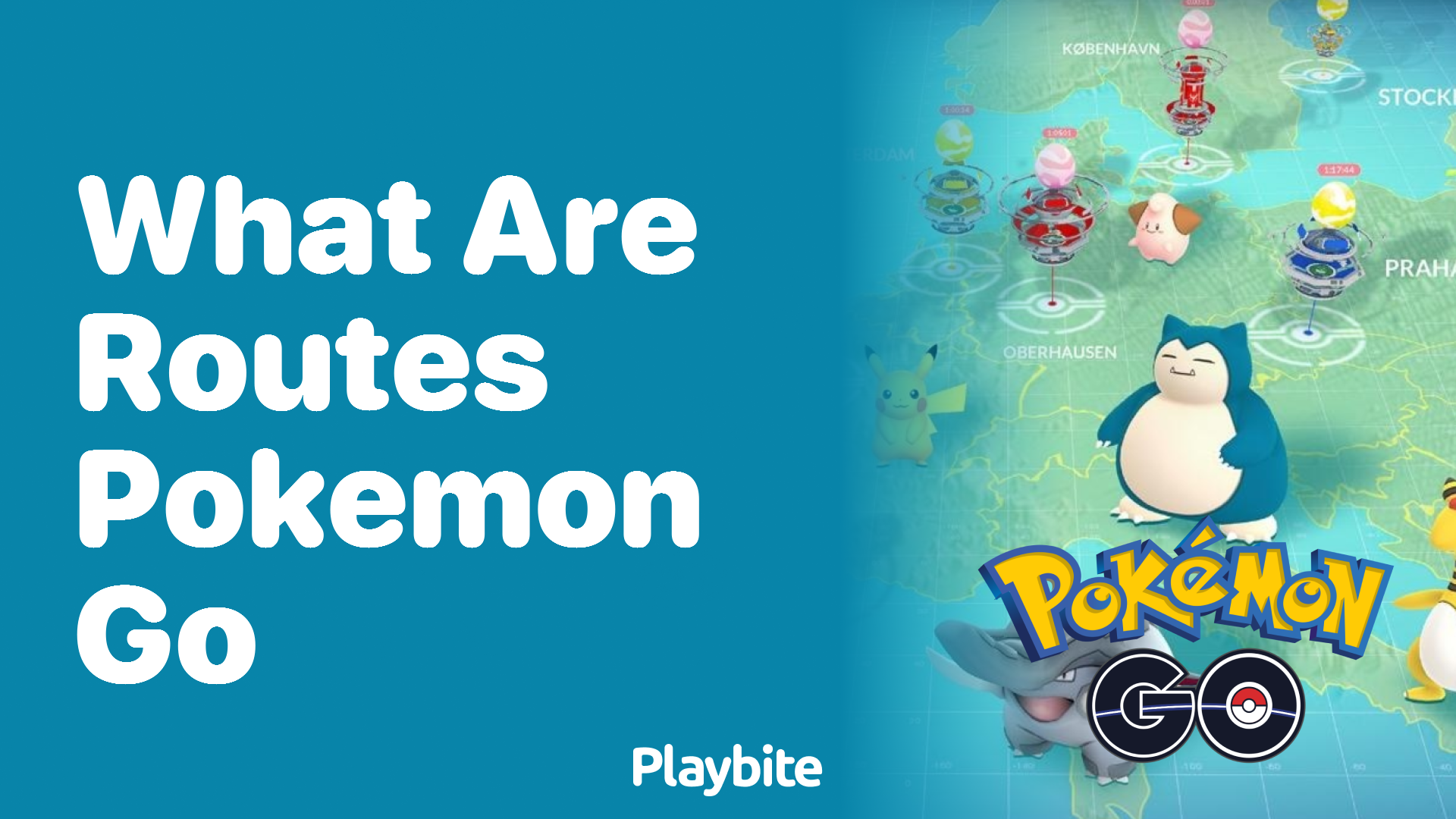 What Are Routes in Pokemon GO? - Playbite