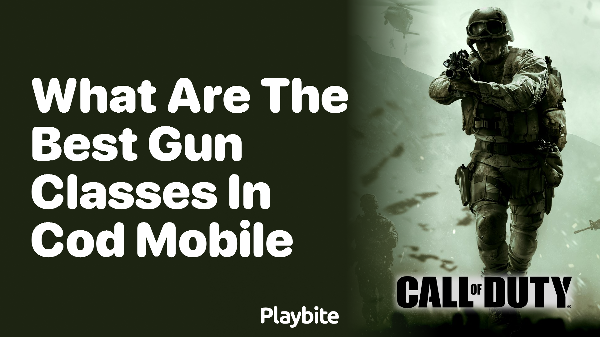 What Are the Best Gun Classes in CoD Mobile? - Playbite