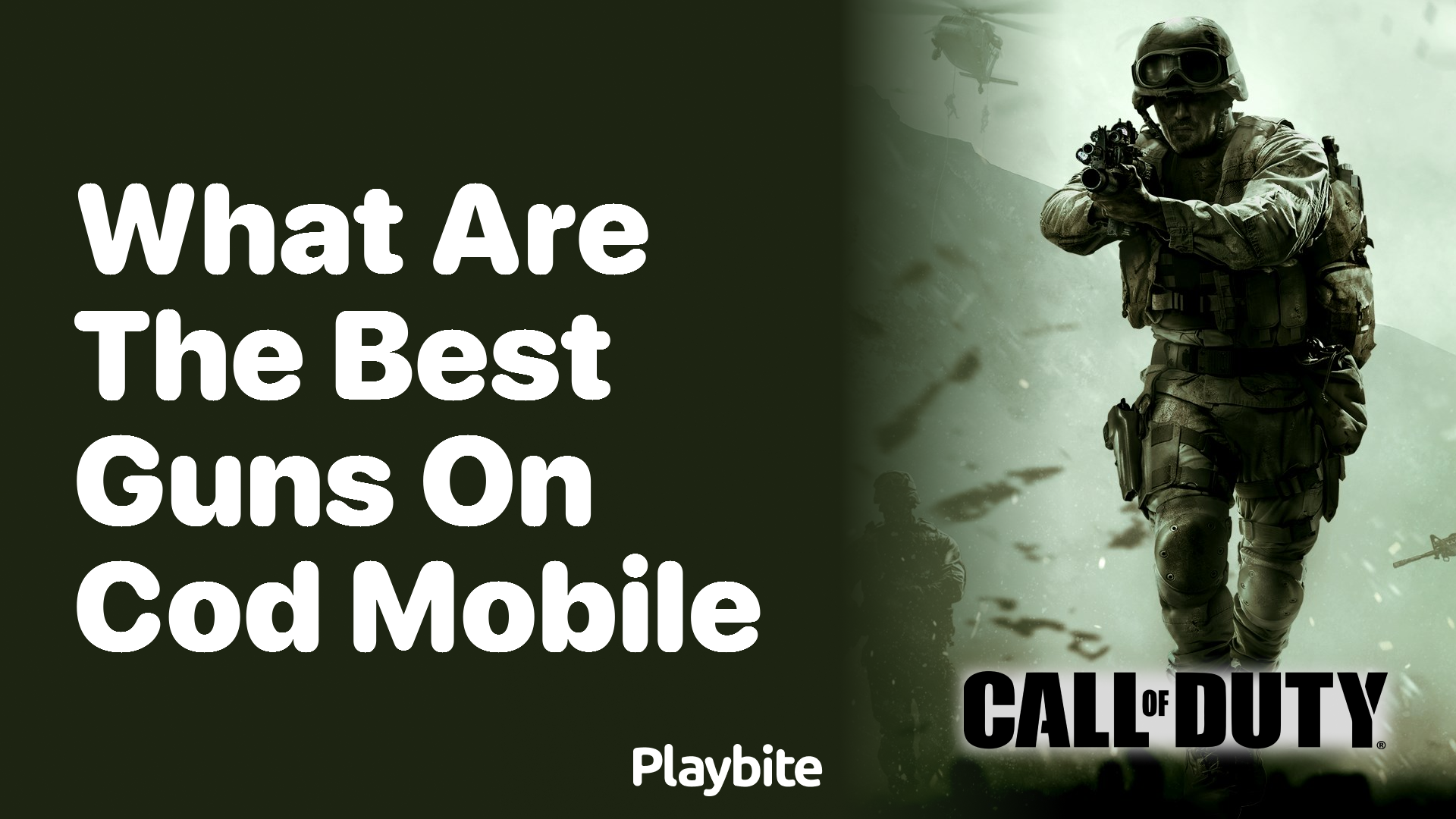 What Are the Best Guns on COD Mobile? - Playbite