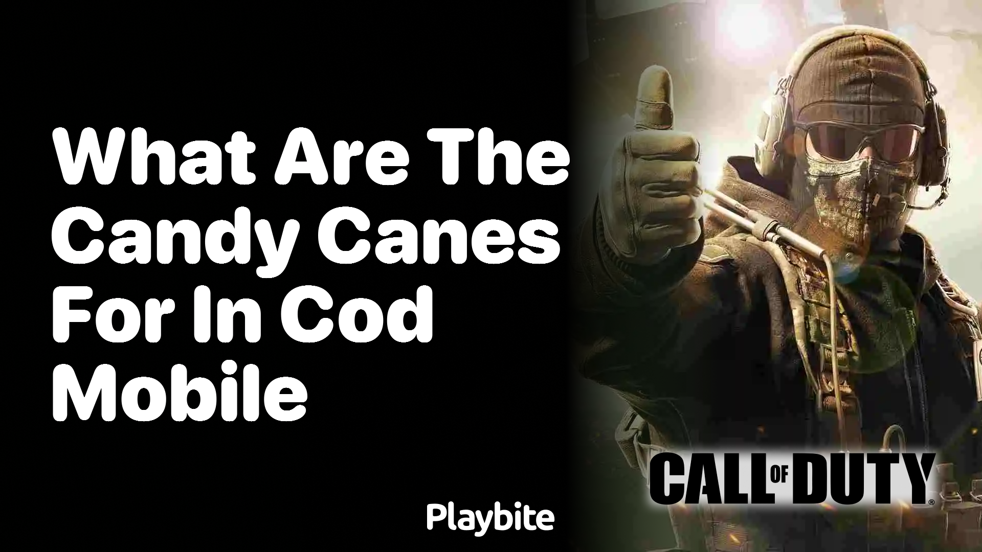 What Are the Candy Canes For in COD Mobile? - Playbite