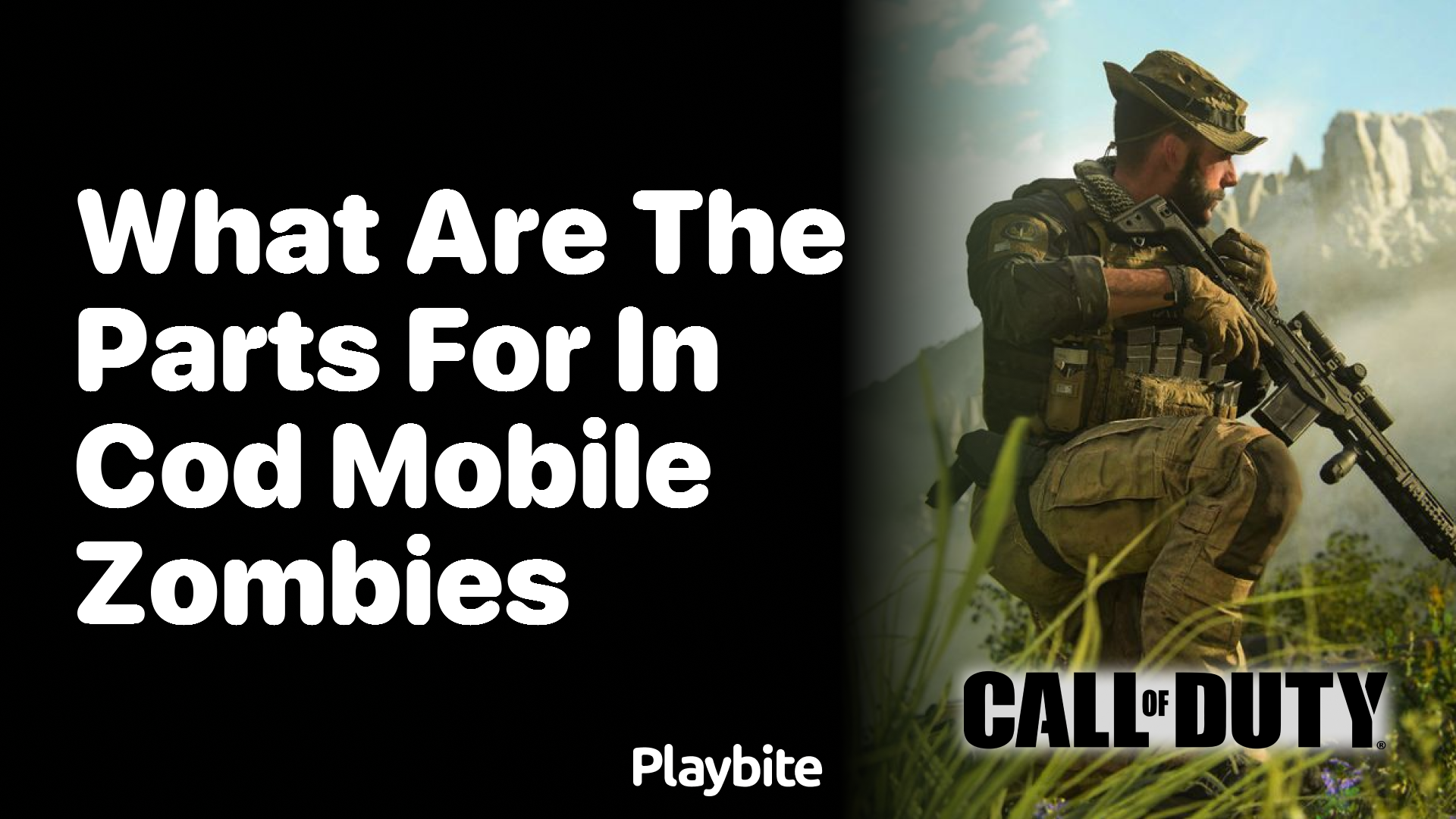 What Are the Parts For in COD Mobile Zombies? - Playbite