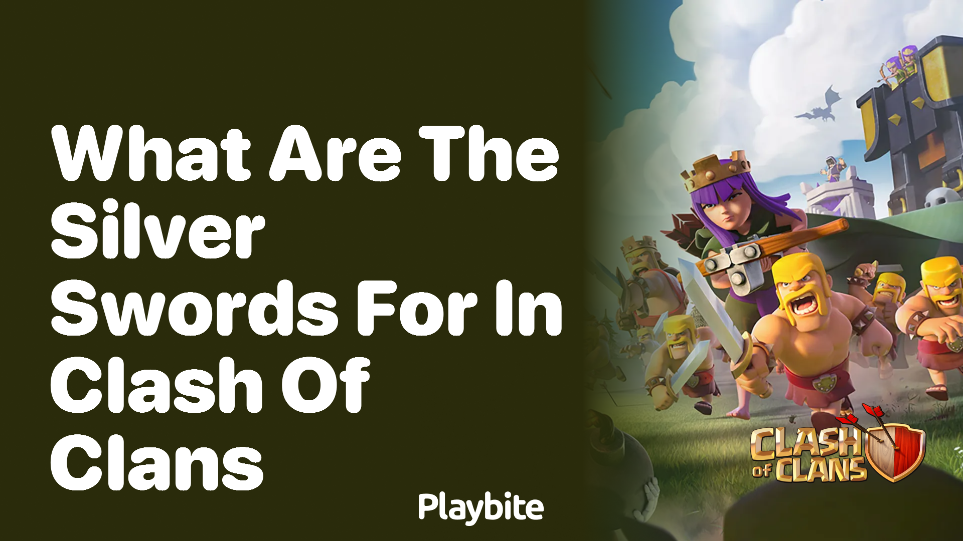 What Are the Silver Swords For in Clash of Clans? - Playbite