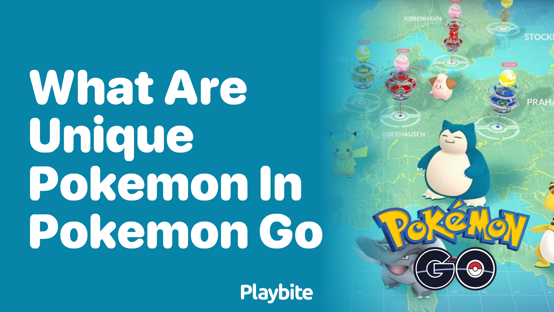 What Are Unique Pokemon in Pokemon Go? - Playbite