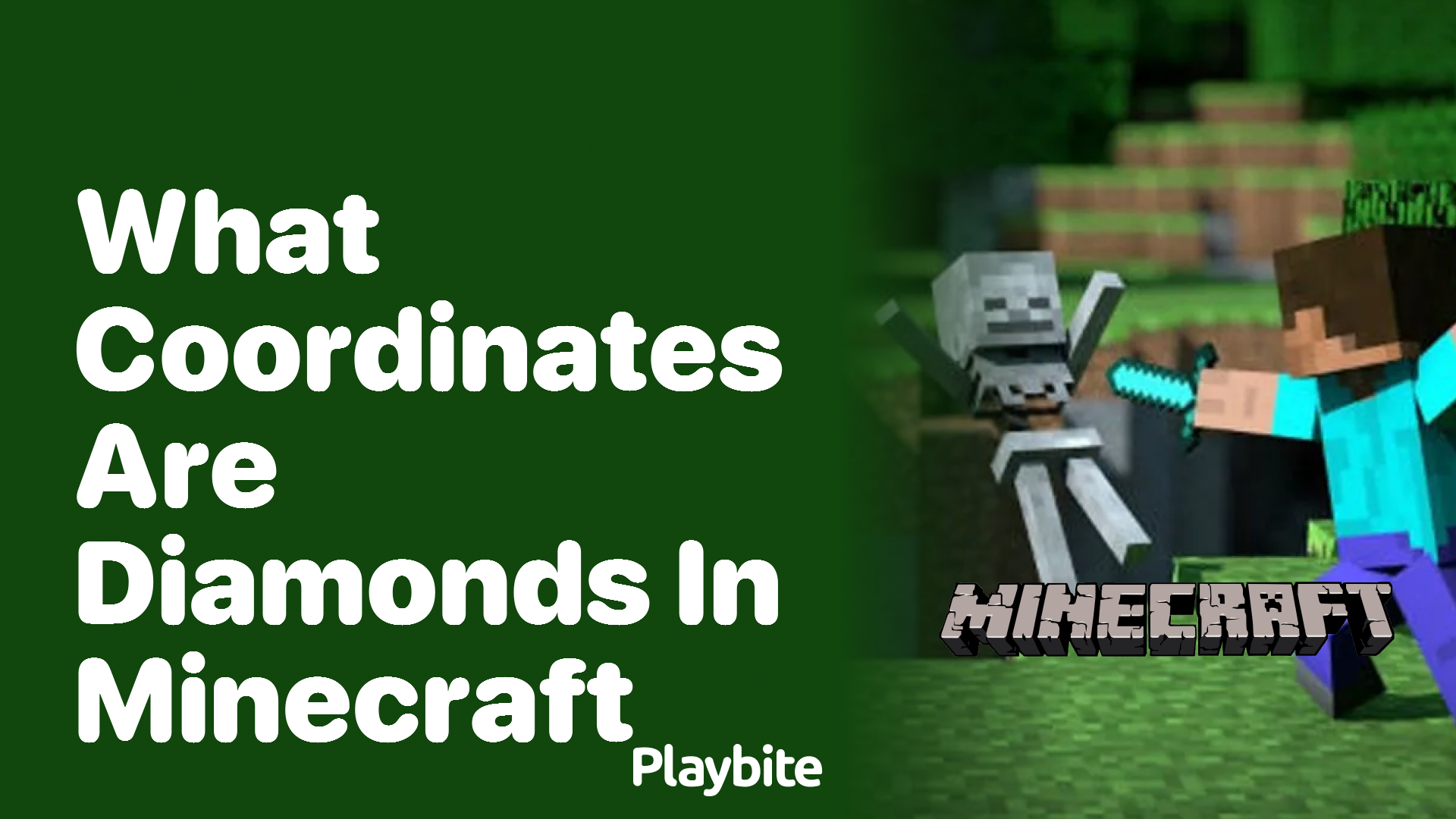 What Coordinates Are Diamonds In Minecraft Discover The Sweet Spot Playbite