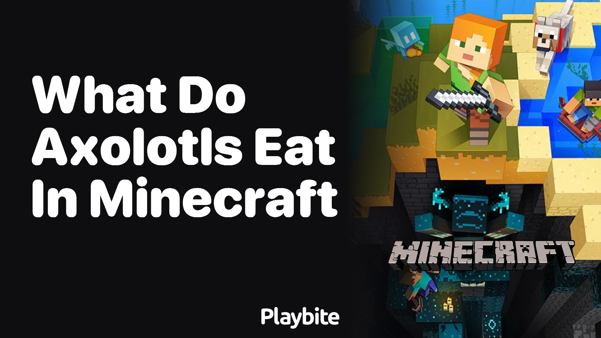 What Do Axolotls Eat in Minecraft? Find Out Here! - Playbite