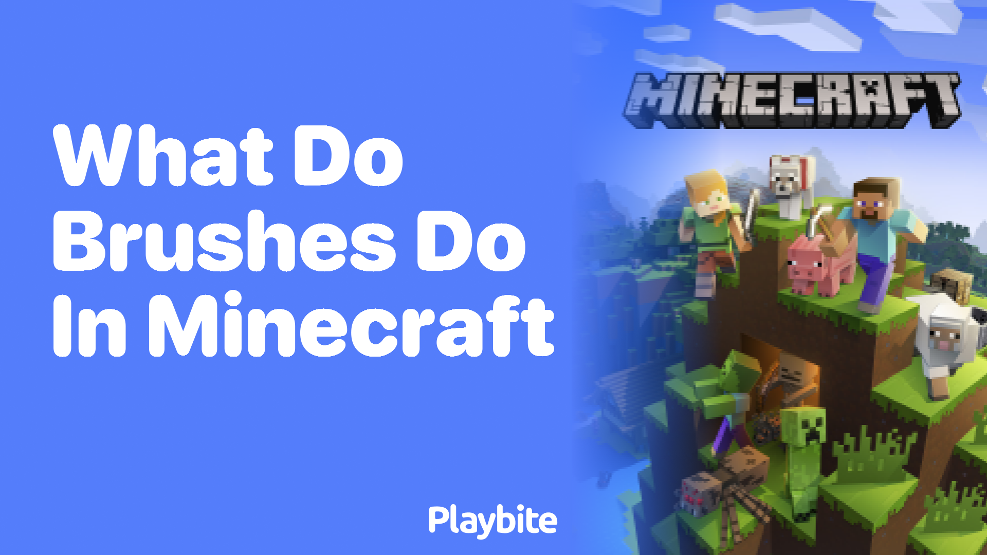 What Do Brushes Do in Minecraft? Exploring Their Use - Playbite
