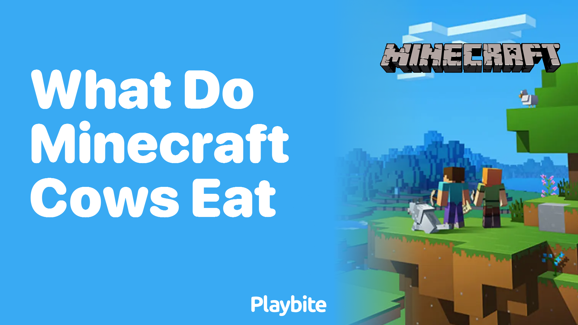 What Do Minecraft Cows Eat? Find Out Here! - Playbite