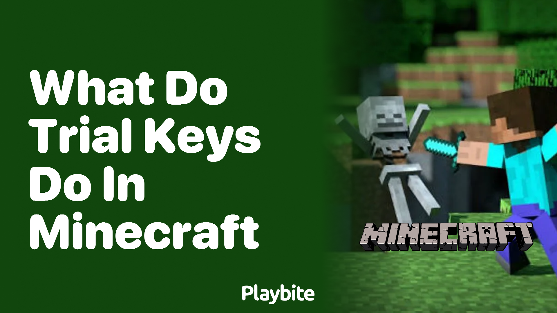 What Do Trial Keys Do in Minecraft? - Playbite