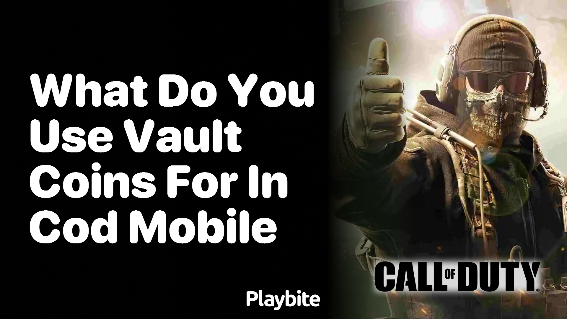 What Do You Use Vault Coins for in COD Mobile? - Playbite