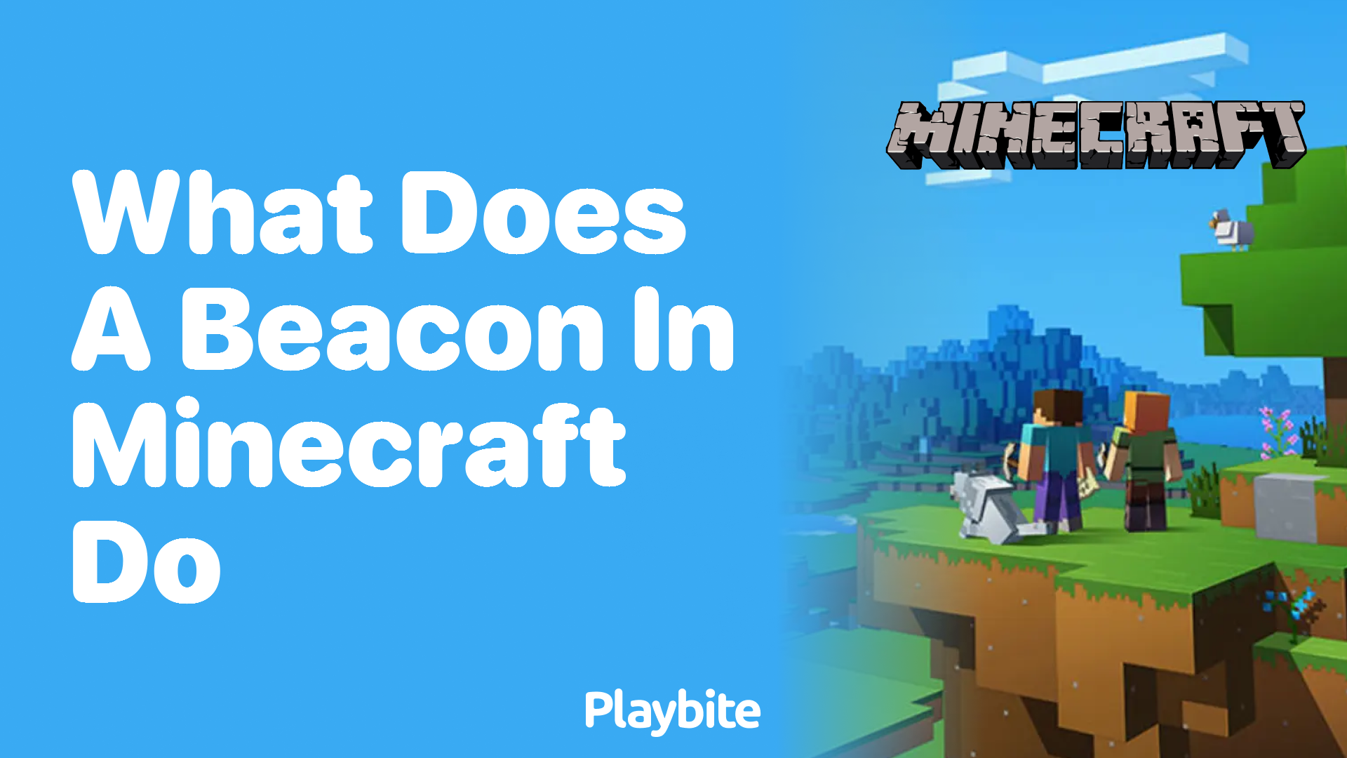 What Does a Beacon in Minecraft Do? Unlocking the Mystery! - Playbite