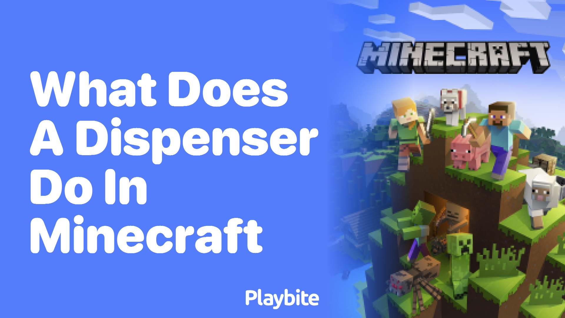 What Does a Dispenser Do in Minecraft? Unraveling the Mystery! - Playbite