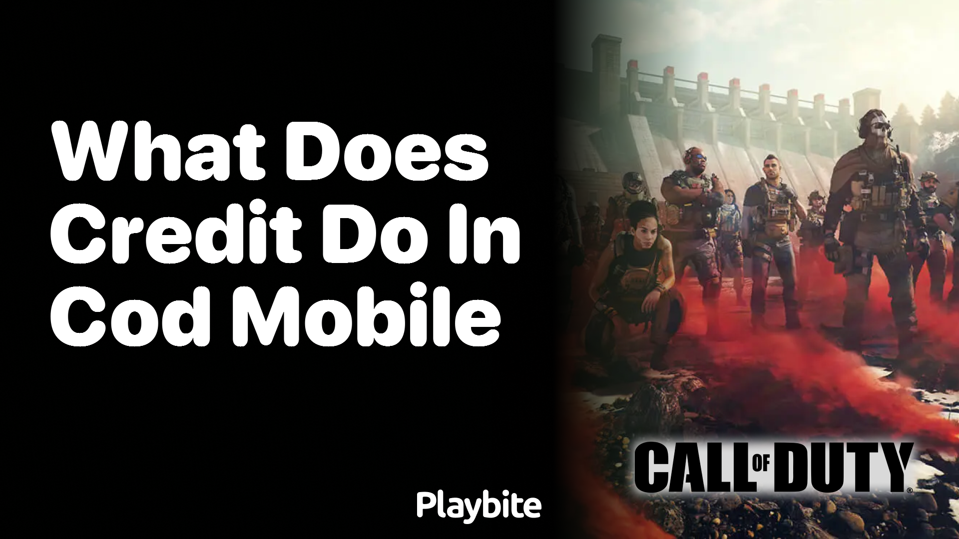 What Does Credit Do in COD Mobile? - Playbite