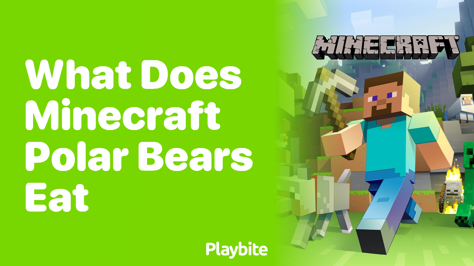 What Do Minecraft Polar Bears Eat? Uncovering Their Diet - Playbite