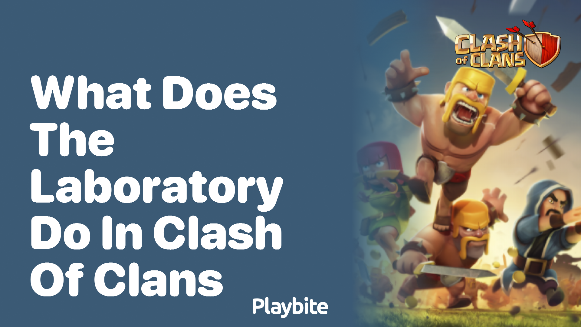 What Does the Laboratory Do in Clash of Clans? - Playbite