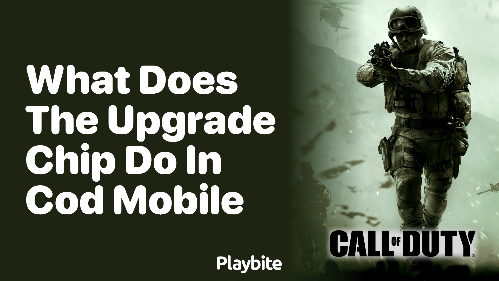 What Does the Upgrade Chip Do in COD Mobile? - Playbite