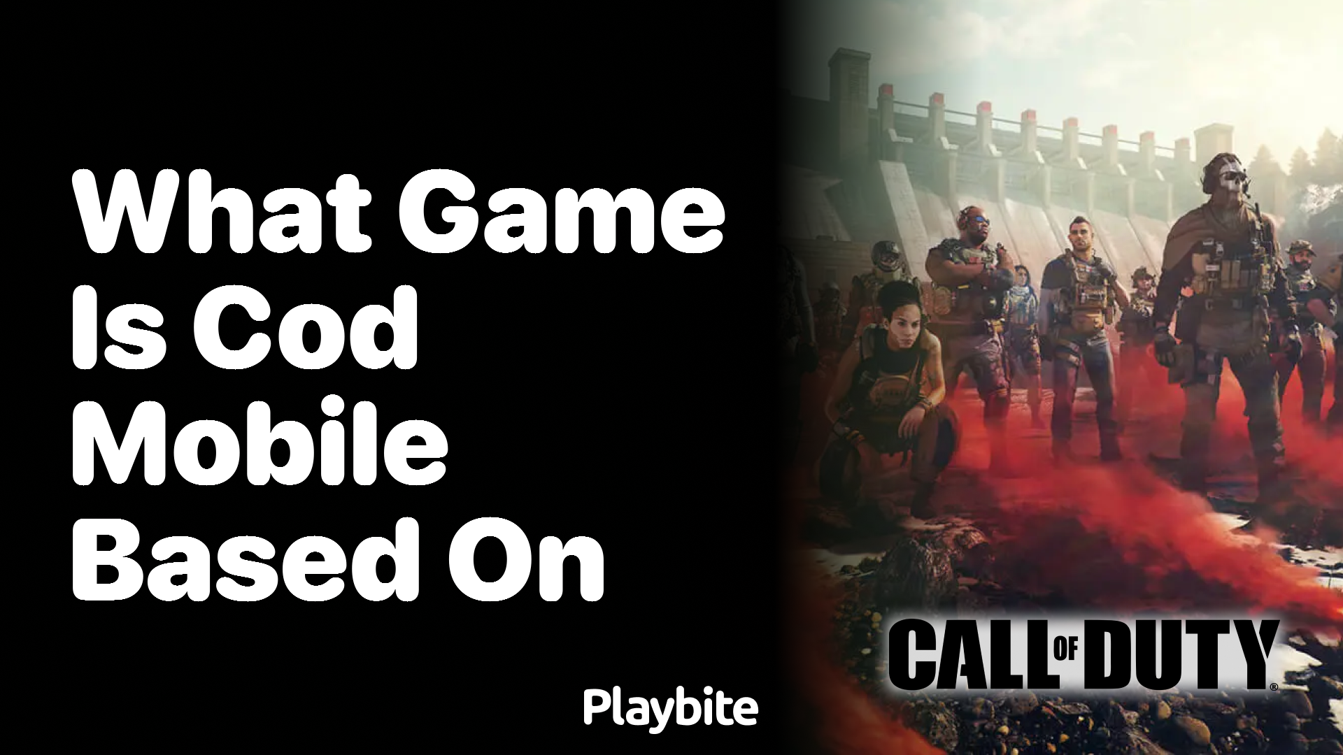 What Game is COD Mobile Based On? Unveiling the Roots - Playbite