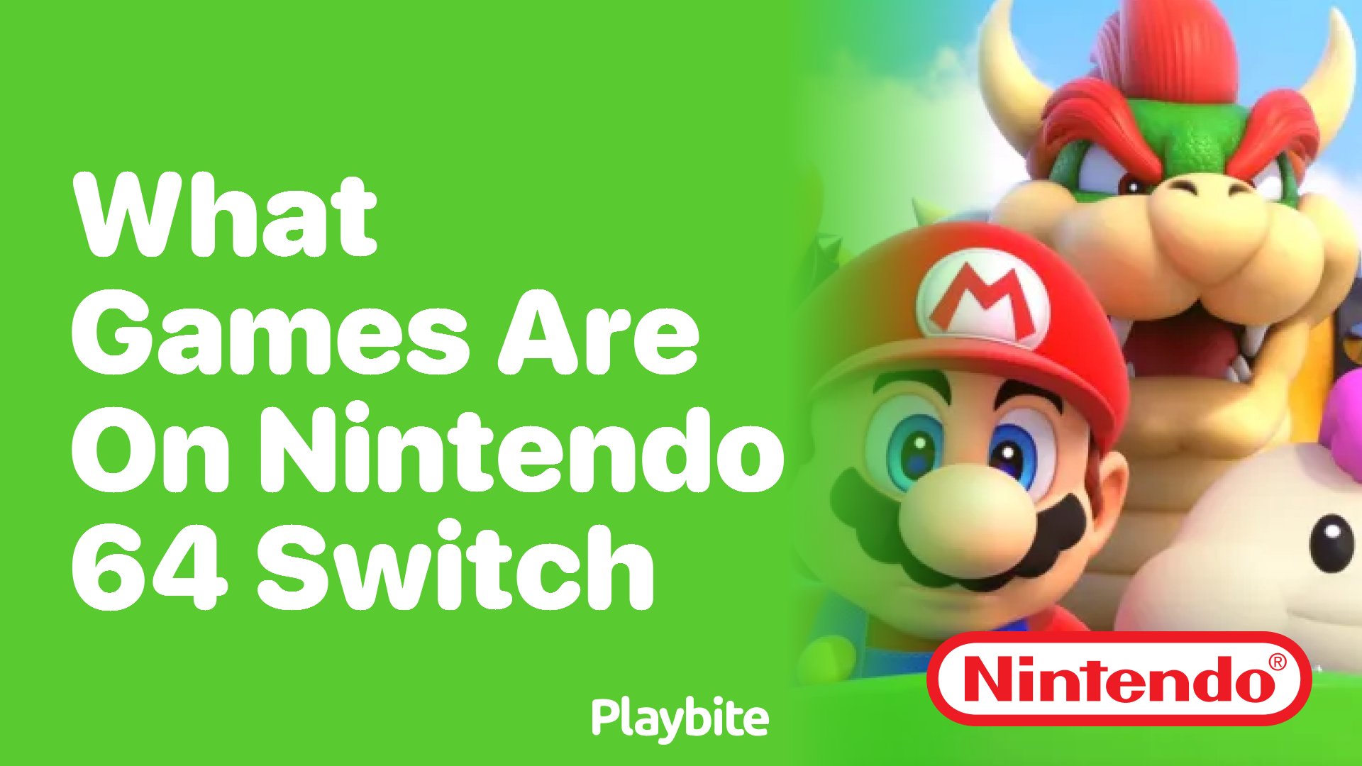 What Games Are on Nintendo 64 Switch? - Playbite