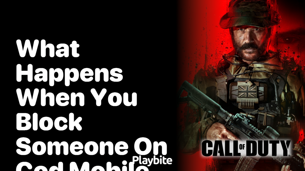 What Happens When You Block Someone on COD Mobile? - Playbite
