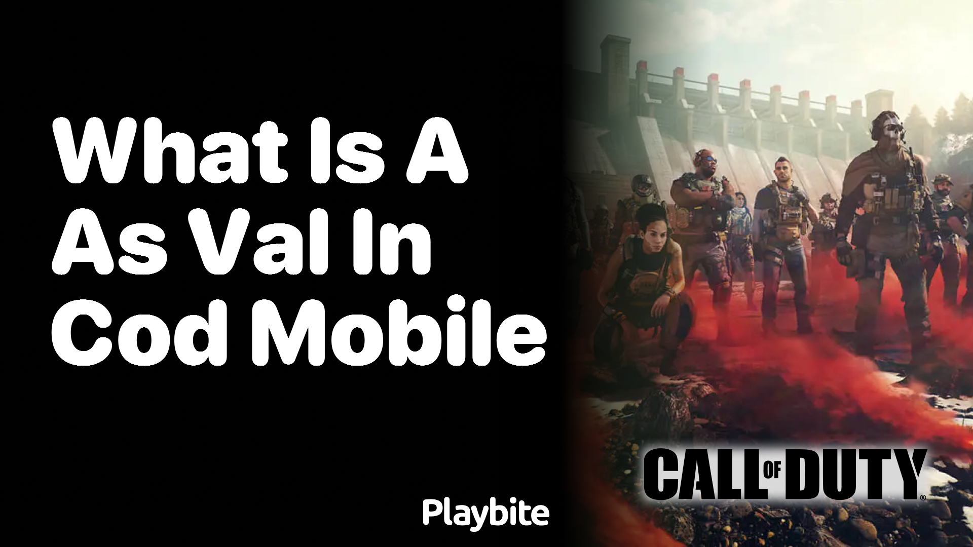 What Is an AS VAL in CoD Mobile? - Playbite