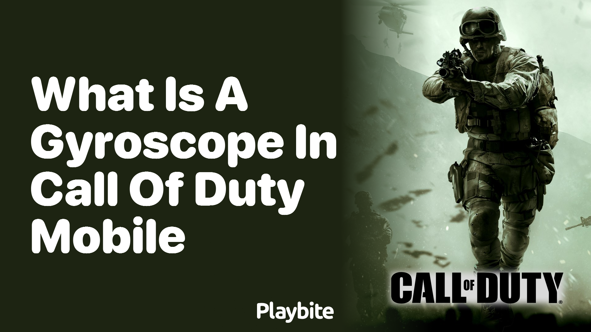 What is a Gyroscope in Call of Duty Mobile? - Playbite