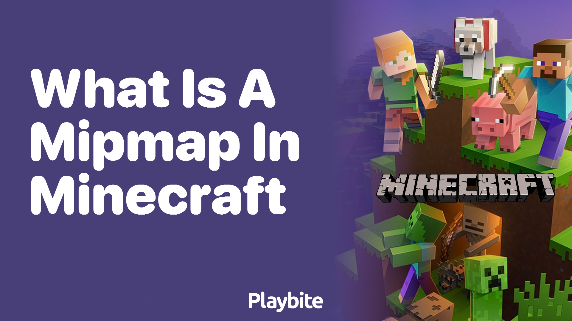 What is a Mipmap in Minecraft? - Playbite