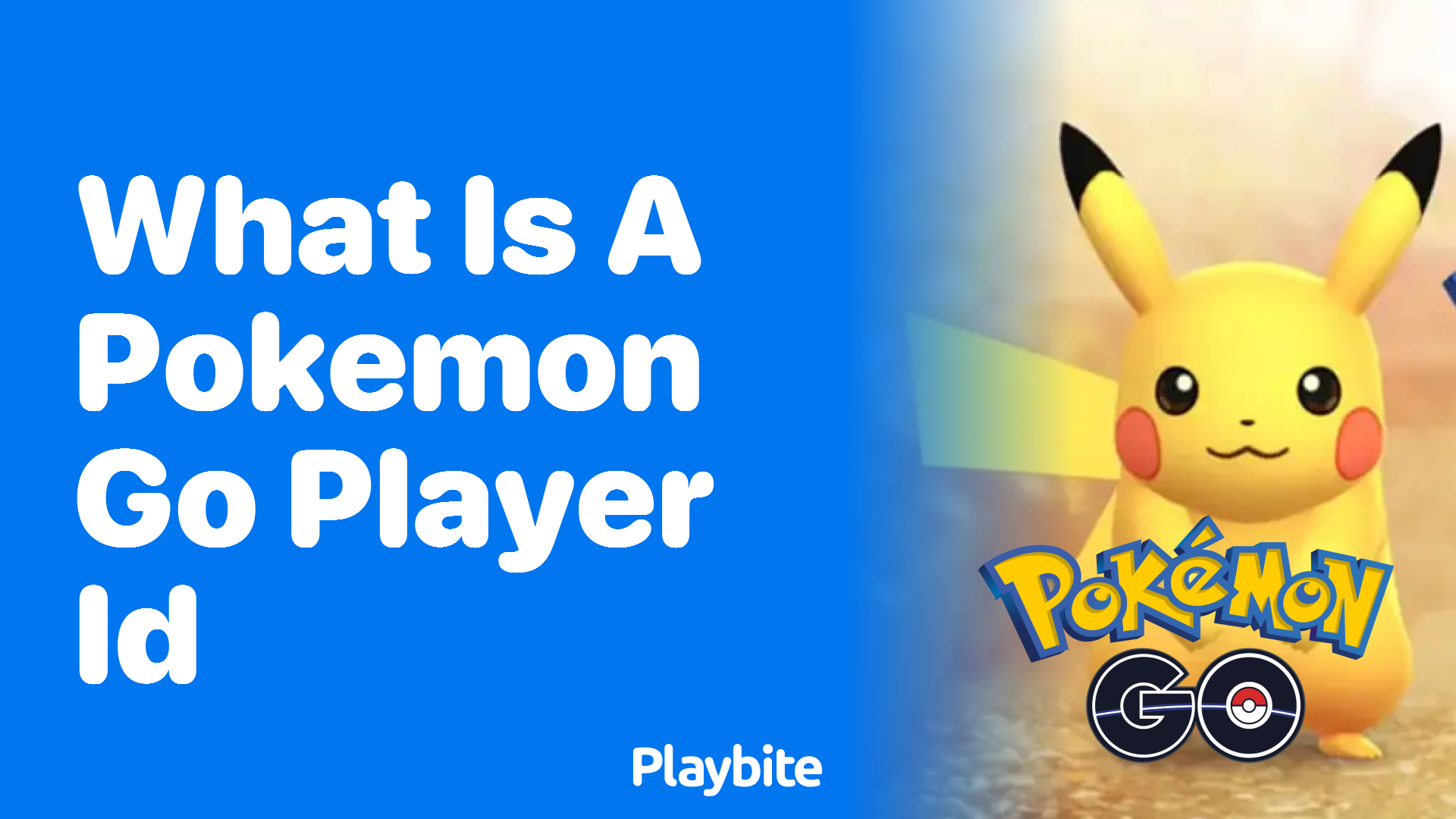 What is a Pokemon GO Player ID? - Playbite